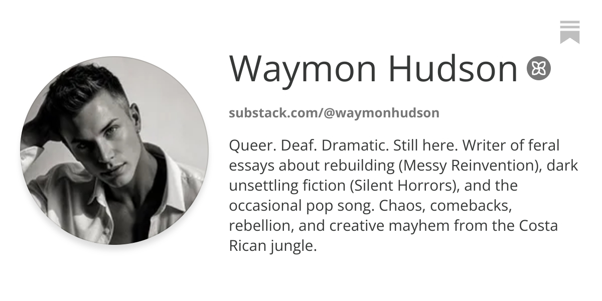 Waymon Hudson | Substack
