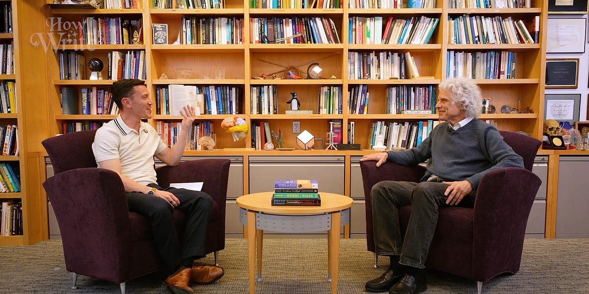 Steven Pinker: Rules for Writing and AI's Impact