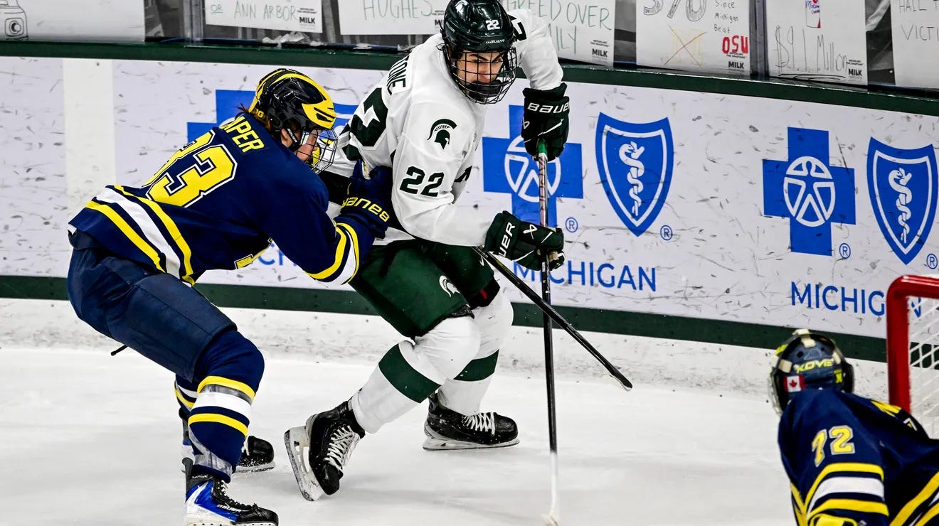 College Hockey Tonight (12/6): Michigan blanks Michigan State