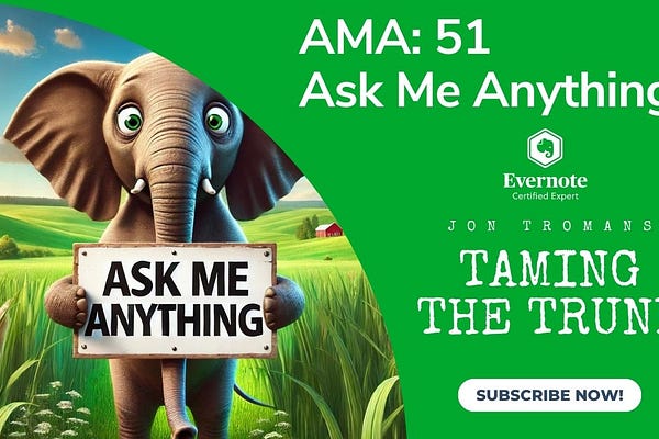 Taming The Trunk | Jon Tromans | Substack