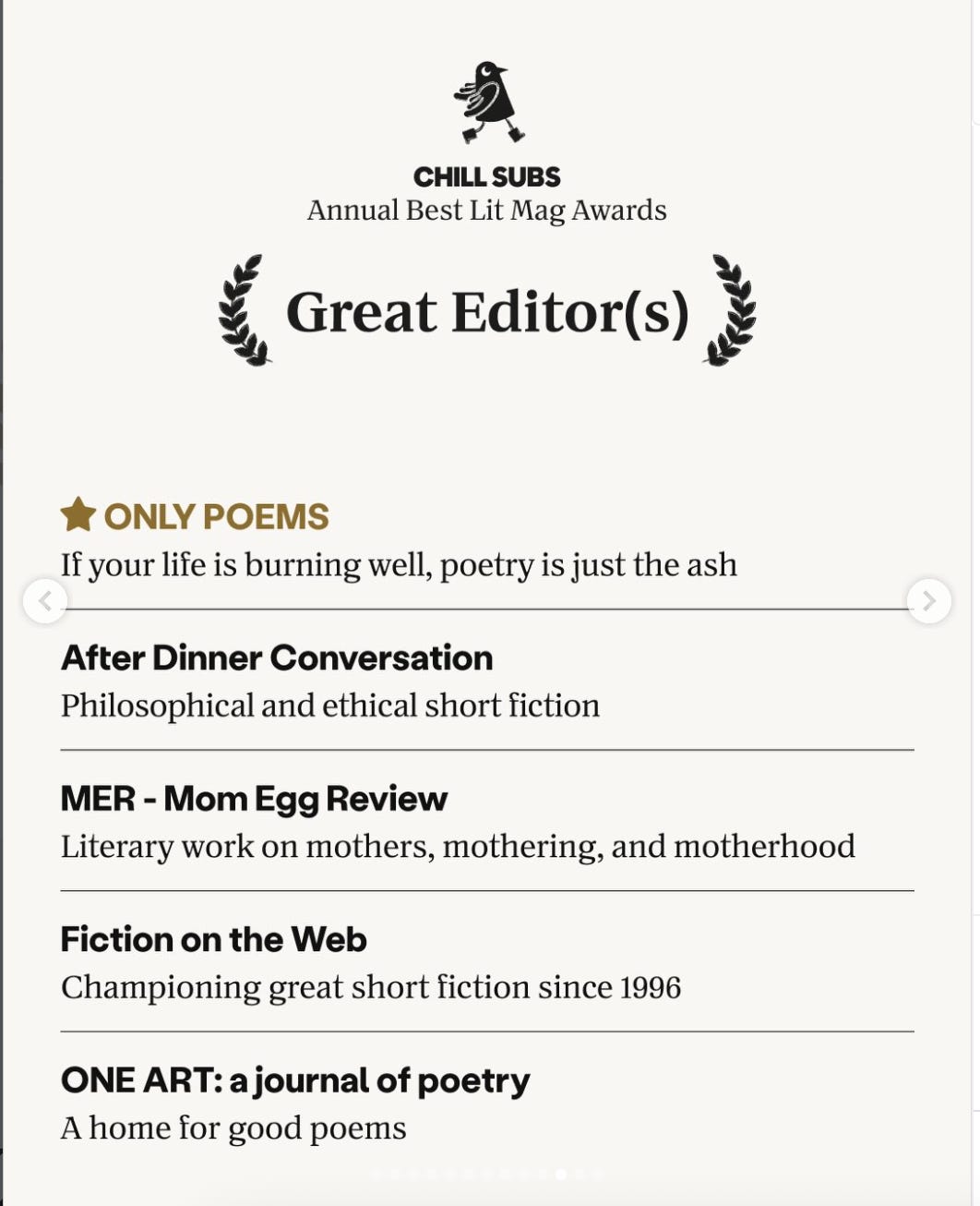 MER 2025 - On the Cusp - MER - Mom Egg Review