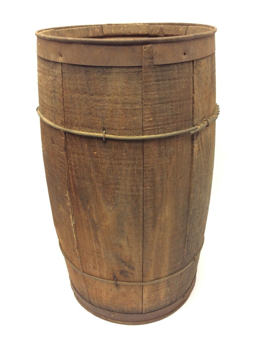 POTATO BARREL MAKERS AROUND STEVENS POINT The Lost Craft That Fed a ...