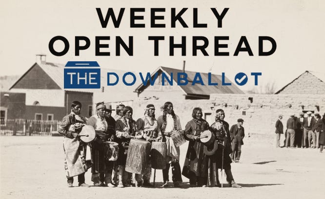 Weekly open thread - by James Lambert - The Downballot