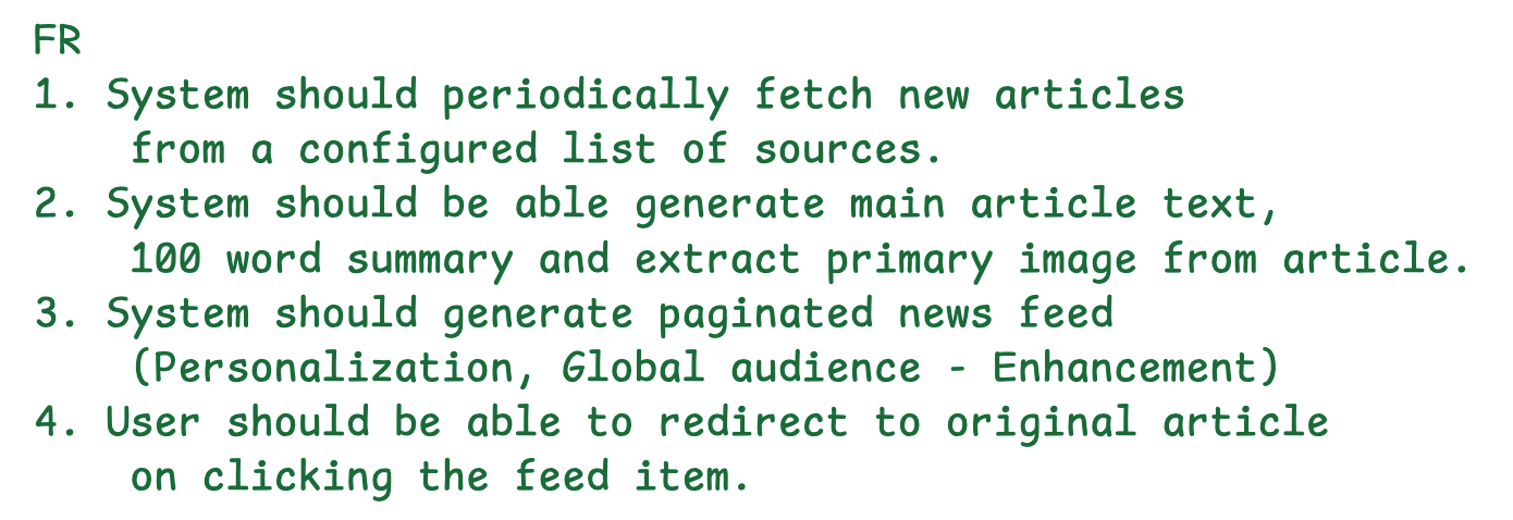 System Design Interview - Building the Backend for a News In Shorts App ...