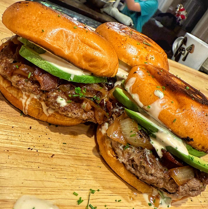 Spiced Lamb Smash Burgers By Andrew Gruel
