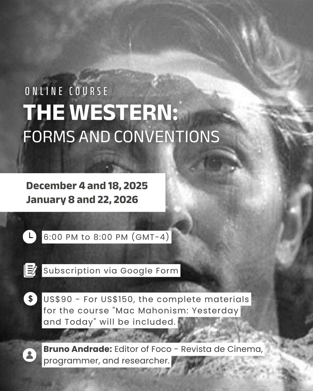 Online Course: “The Western: Forms and Conventions”