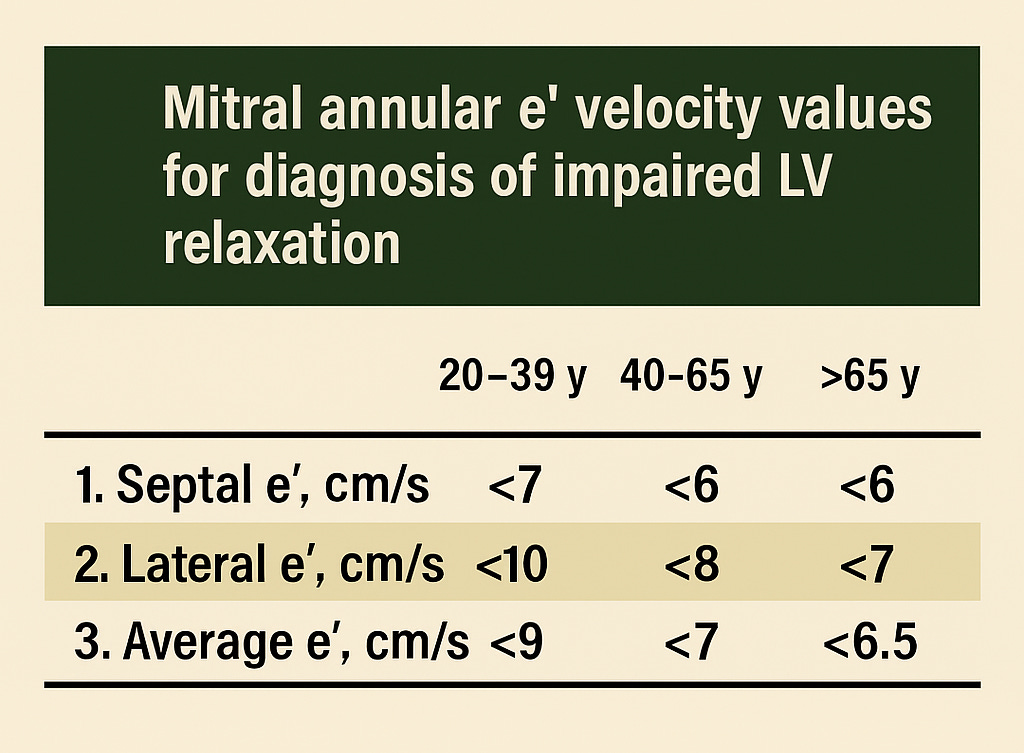 New Diastology Guidelines: Key Changes - by Aram K.