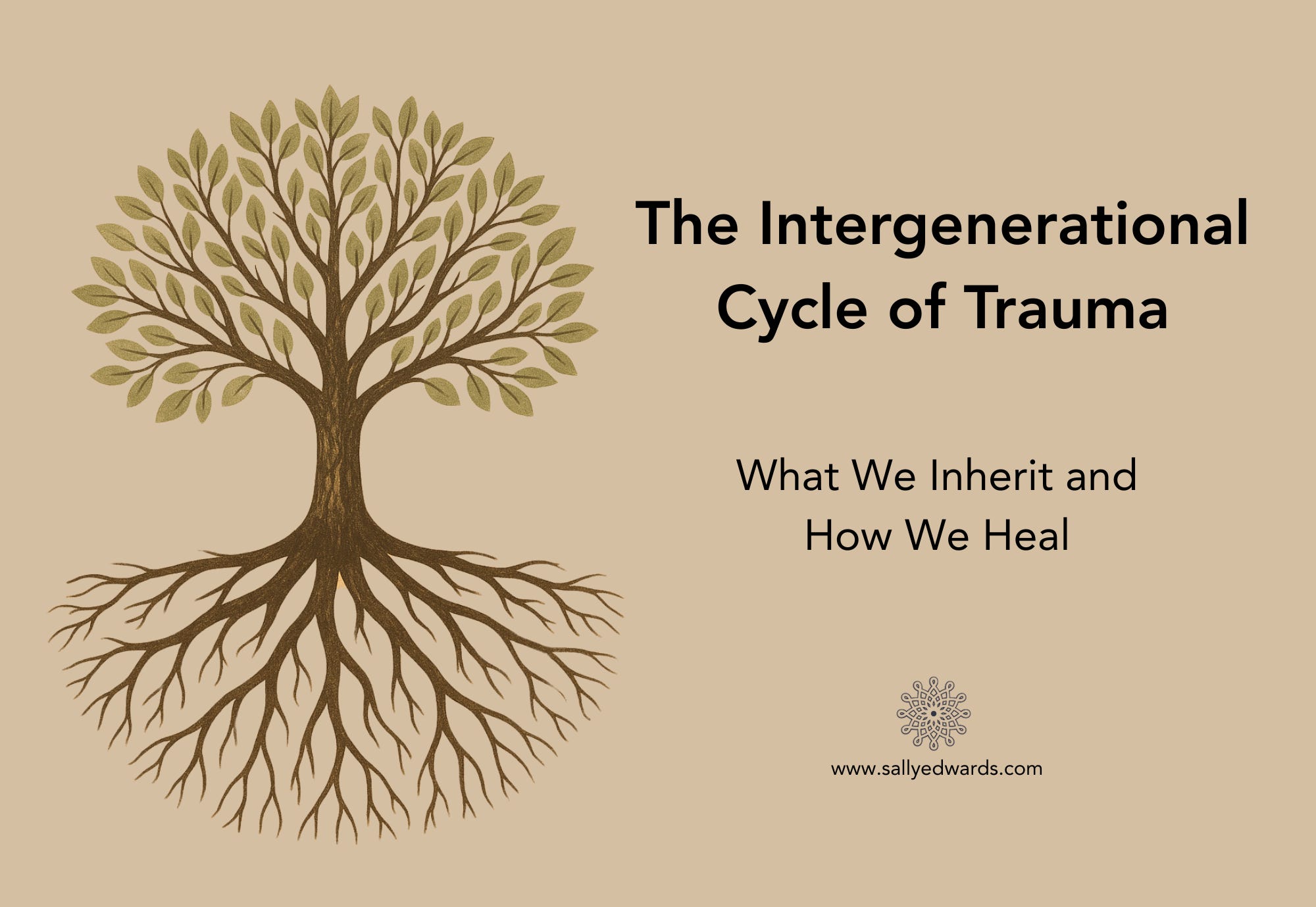 Understanding Intergenerational Trauma - by Sally Edwards
