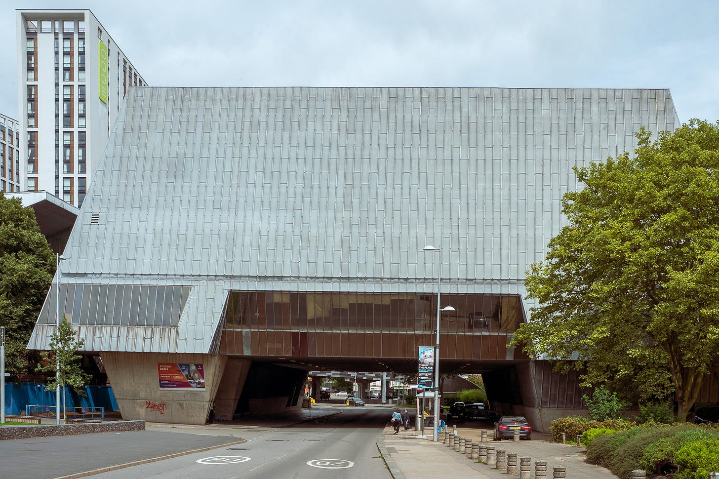 The Elephant shaped brutalist building in Coventry.