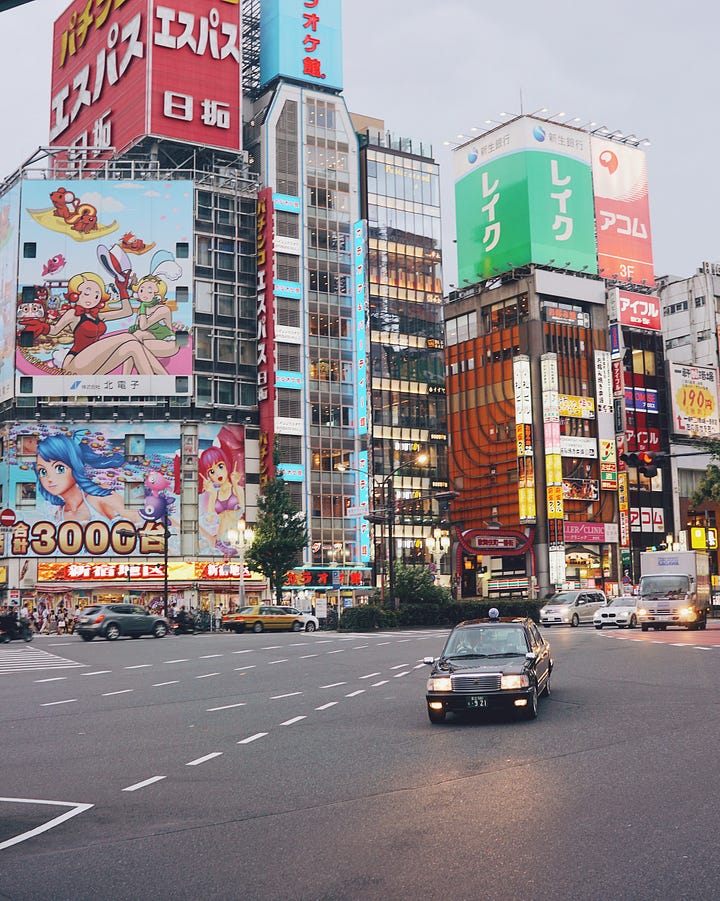 5F in Tokyo and Kyoto, Japan - by Anne Lowrey