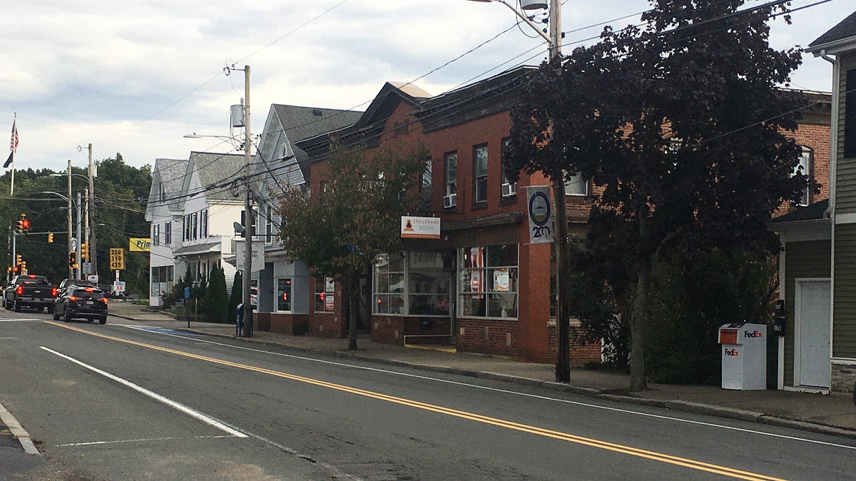 Centering in on this Small Town Center - by Jay Gillespie