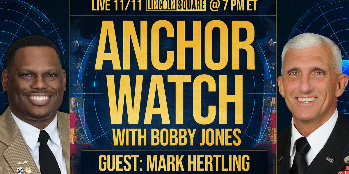 Lt. Gen. Mark Hertling Joins Anchor Watch with Bobby Jones on Veterans Day