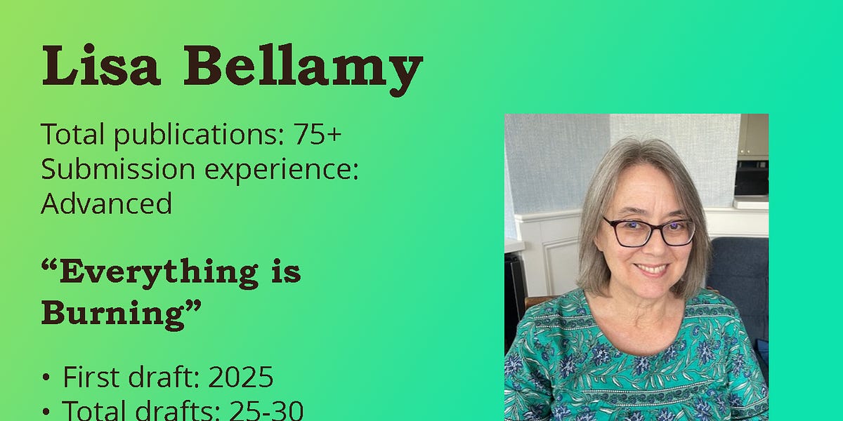 Publishing Diaries: Lisa Bellamy - by Janelle Drumwright