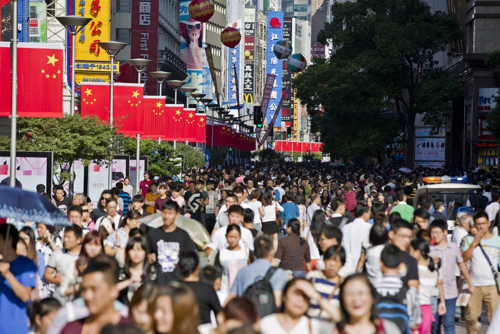 China's Population Decline - by Robert Chu