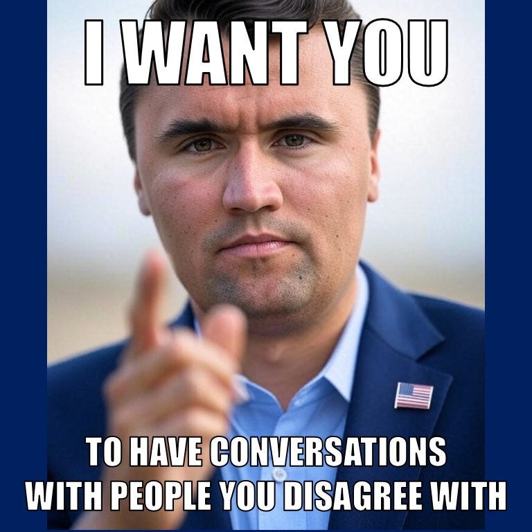Trump honors Charlie Kirk in the UK - Charlie J Kirk