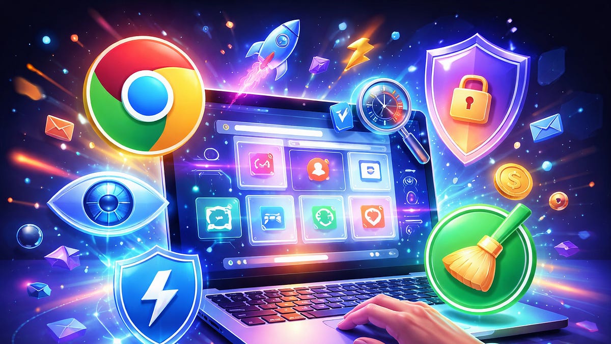 7 Free Chrome Extensions That Feel Like “Cheat Codes” (2026 Edition ...