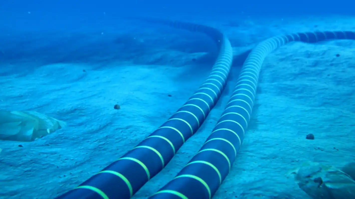 Your internet comes from the bottom of the ocean