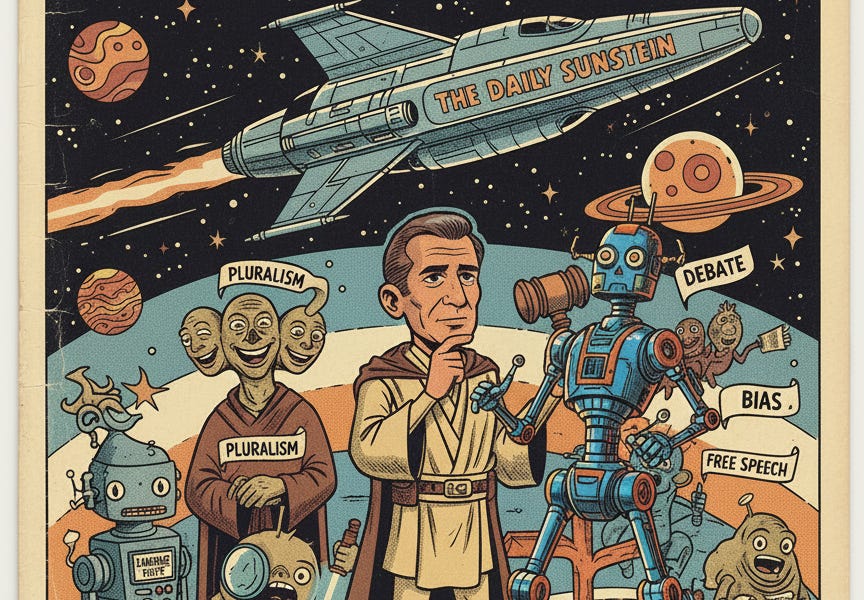 AI Banner for this Substack - by Cass Sunstein
