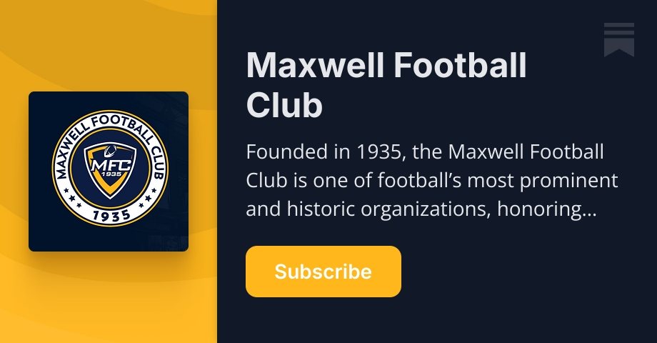 Maxwell Football Club | Substack