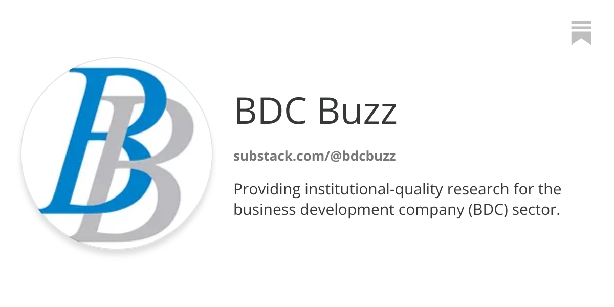 BDC Buzz | Substack