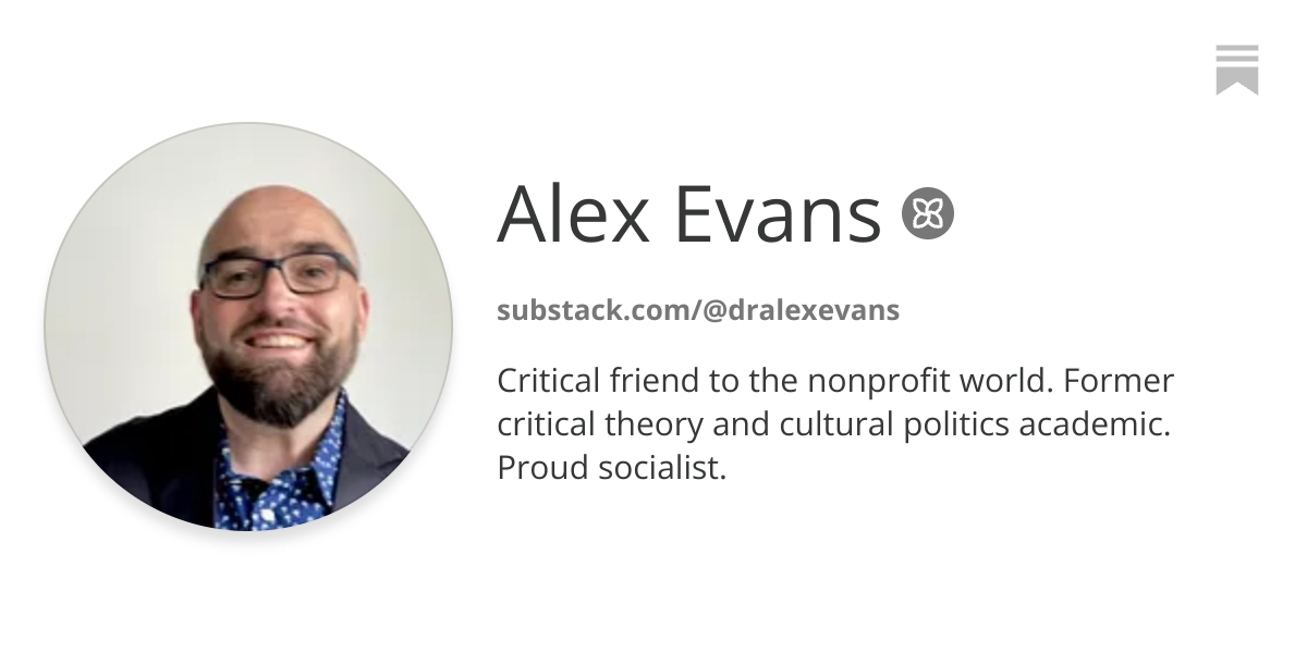 Alex Evans | Substack