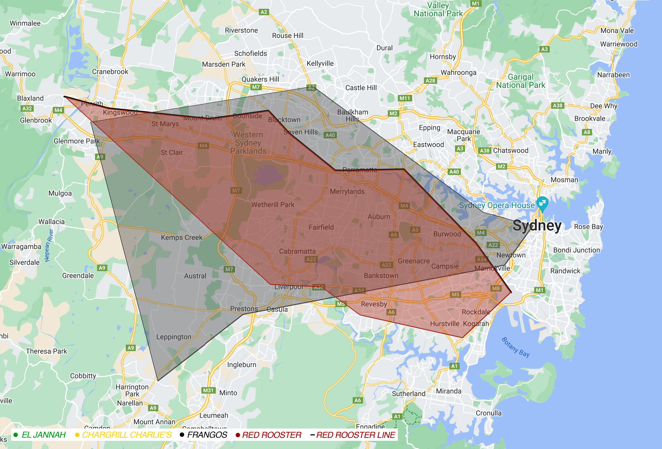 The Four Chicken Frontiers of Sydney - by Alana Dimou