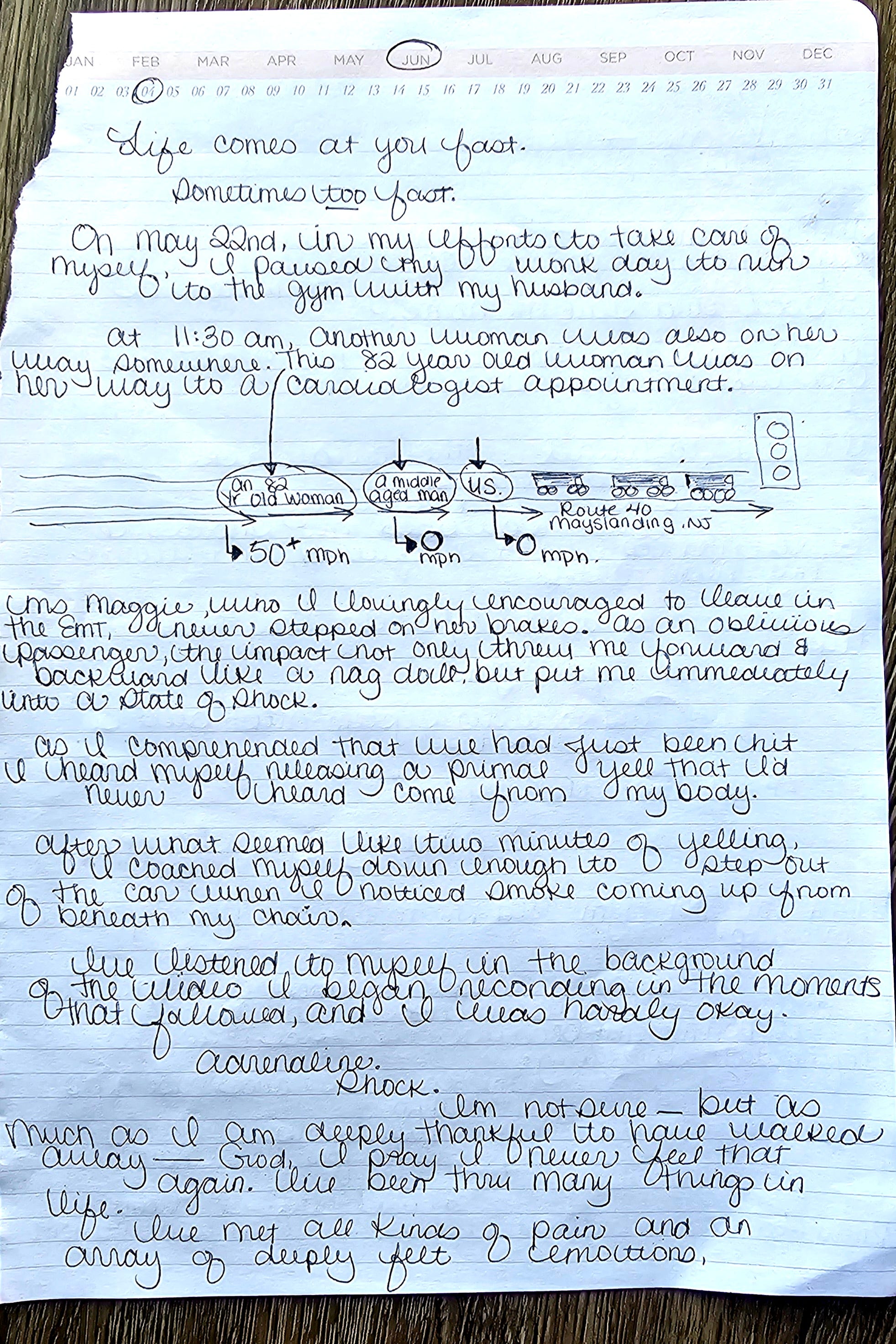 life comes at you fast....sometimes too fast.