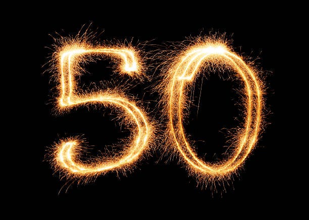 Half a century of me - by Amy - The Tonic - The Tonic