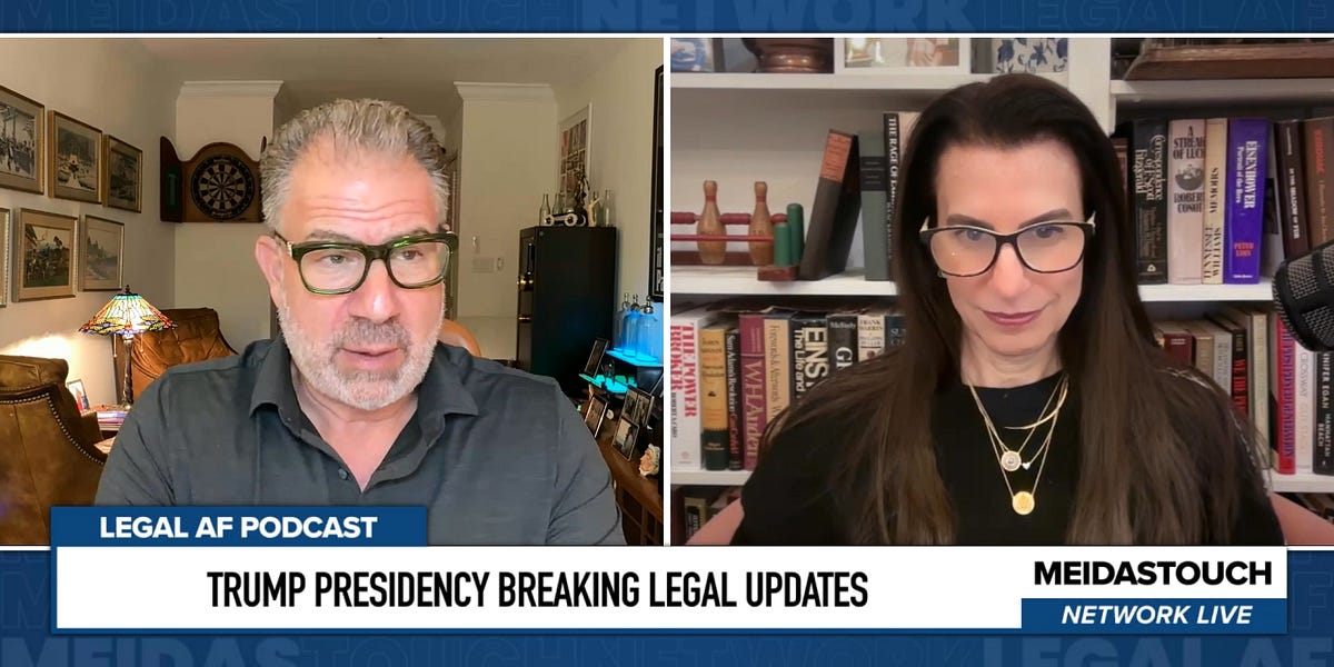 Legal AF Podcast with Michael Popok and Karen Friedman Agnifilo 1/21 ...