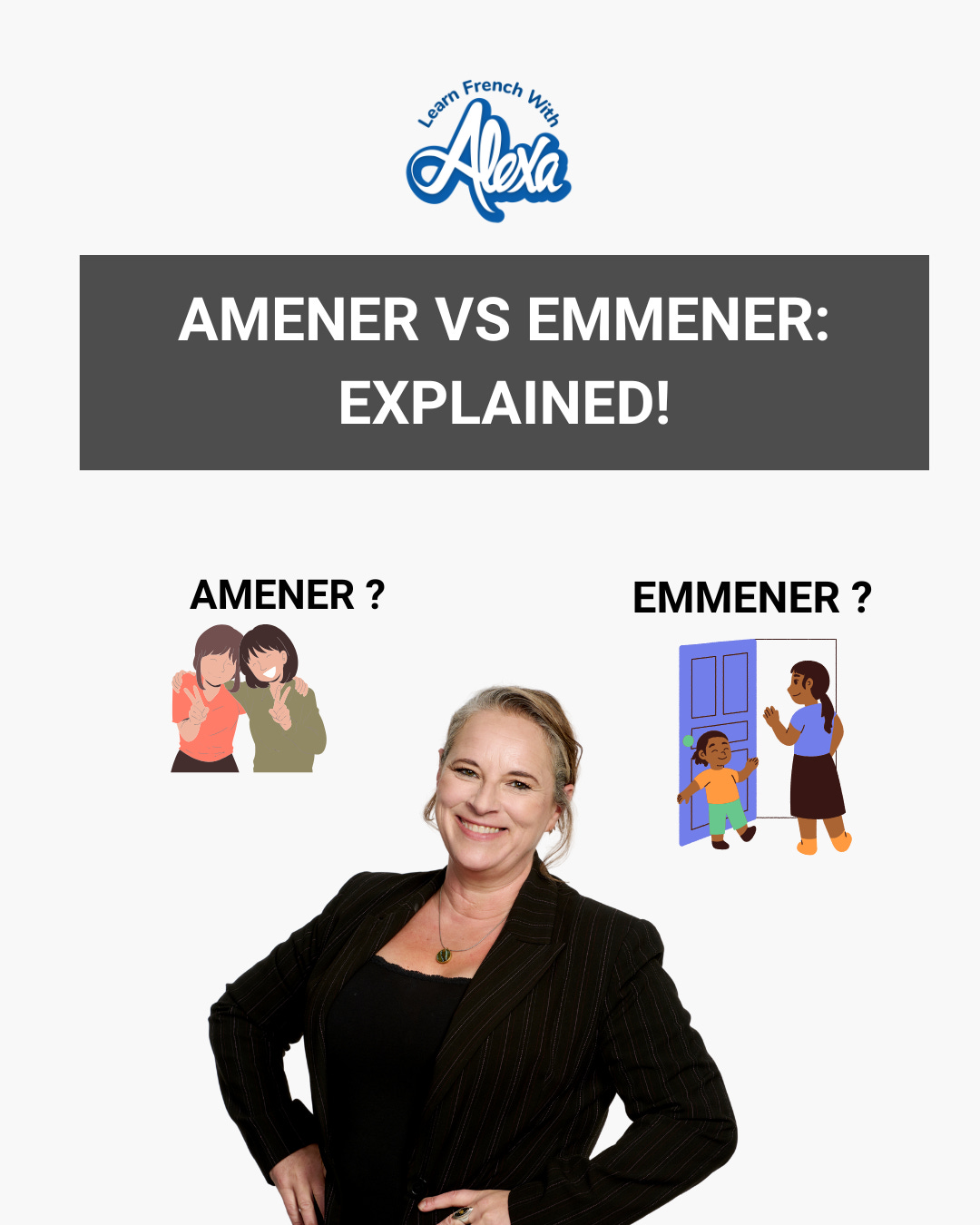 Amener vs Emmener : French Grammar Explained!