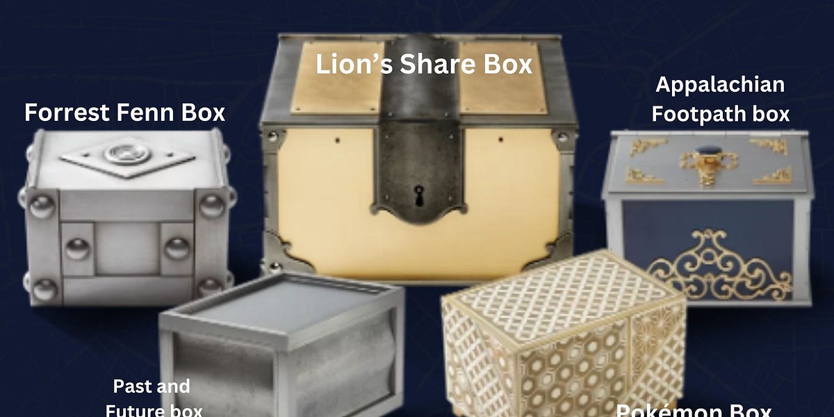 Found Clues to Jon Collins-Black Treasure Hunt - There's Treasure Inside