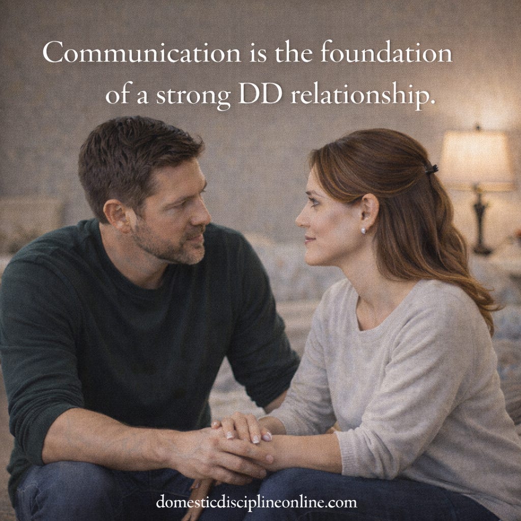 Communication is the foundation of a strong DD relationship