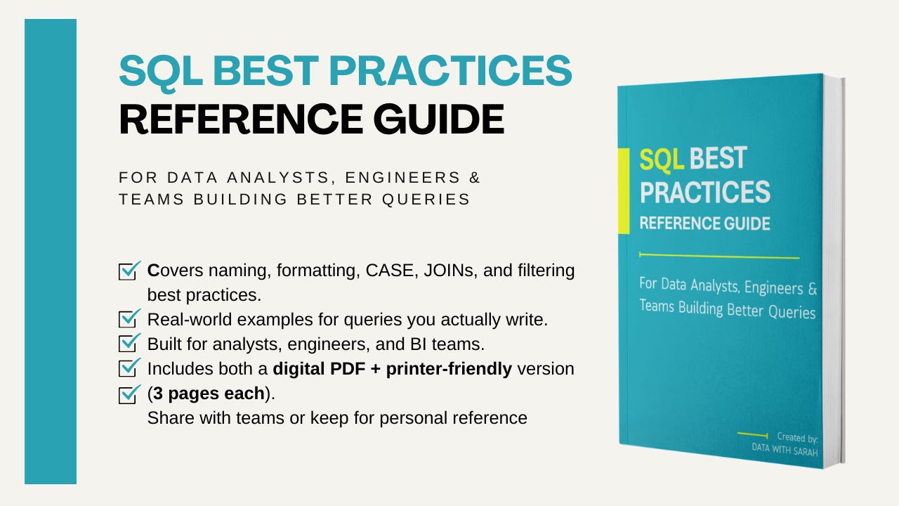 When to Use a Subquery vs. a CTE in SQL (With Real Examples for Data Analysts)