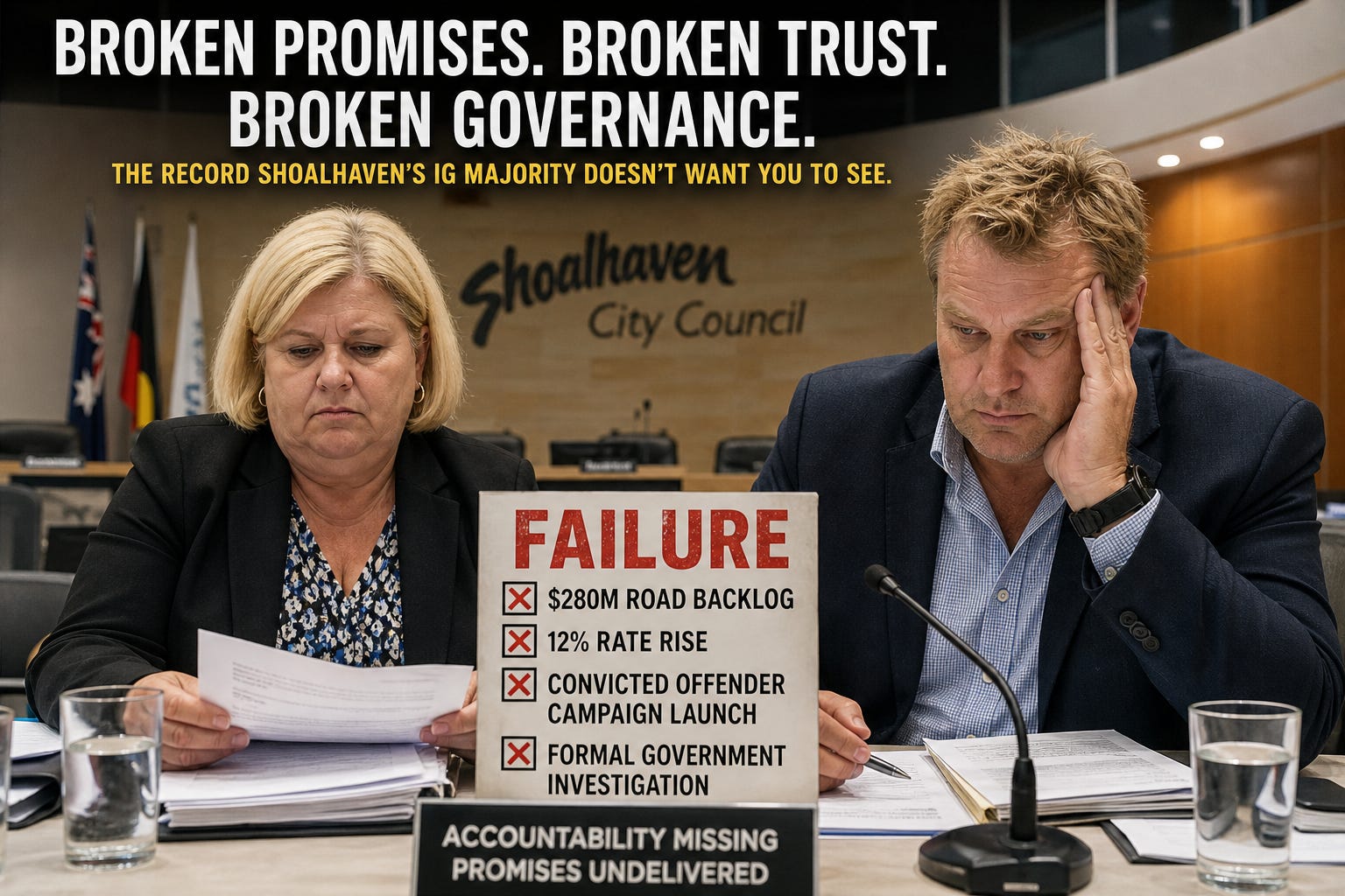 Shoalhaven Independent Group’s Record: Broken Promises, Governance ...