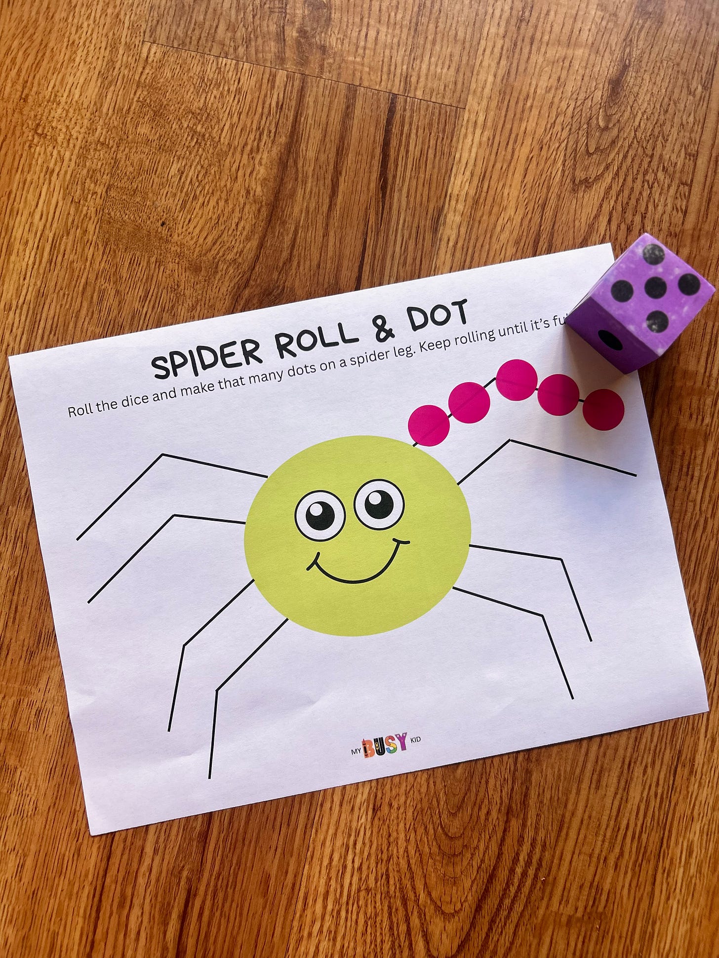 Spider Math: Creepy-Crawly Learning Fun! (Day 1 of 10)