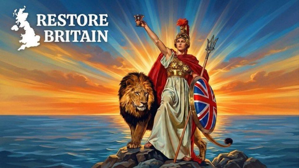 Restore Britain is now an officially registered party with the ...