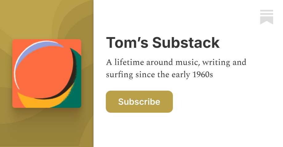 Tom’s Substack | Tom Ellis | Substack