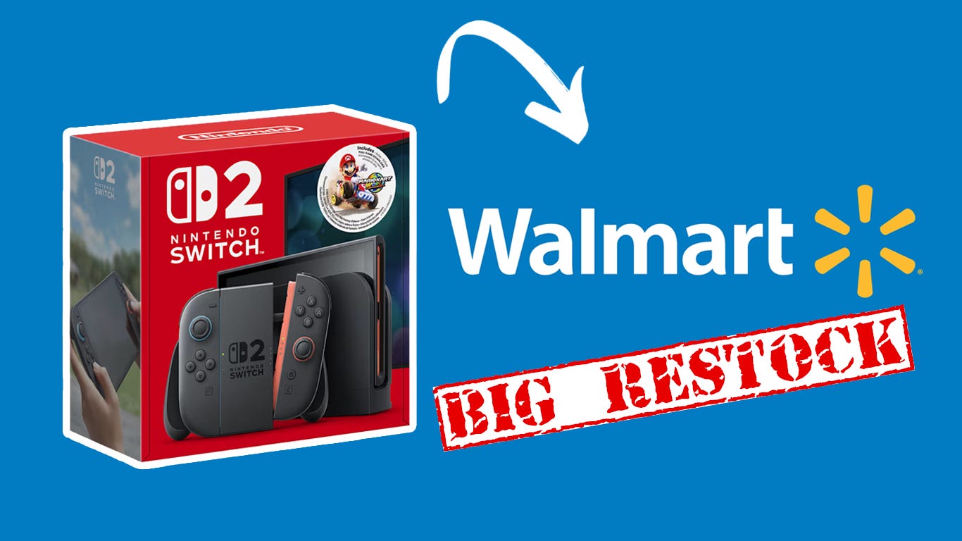 Walmart Nintendo Switch 2: it was in stock and will be back next week