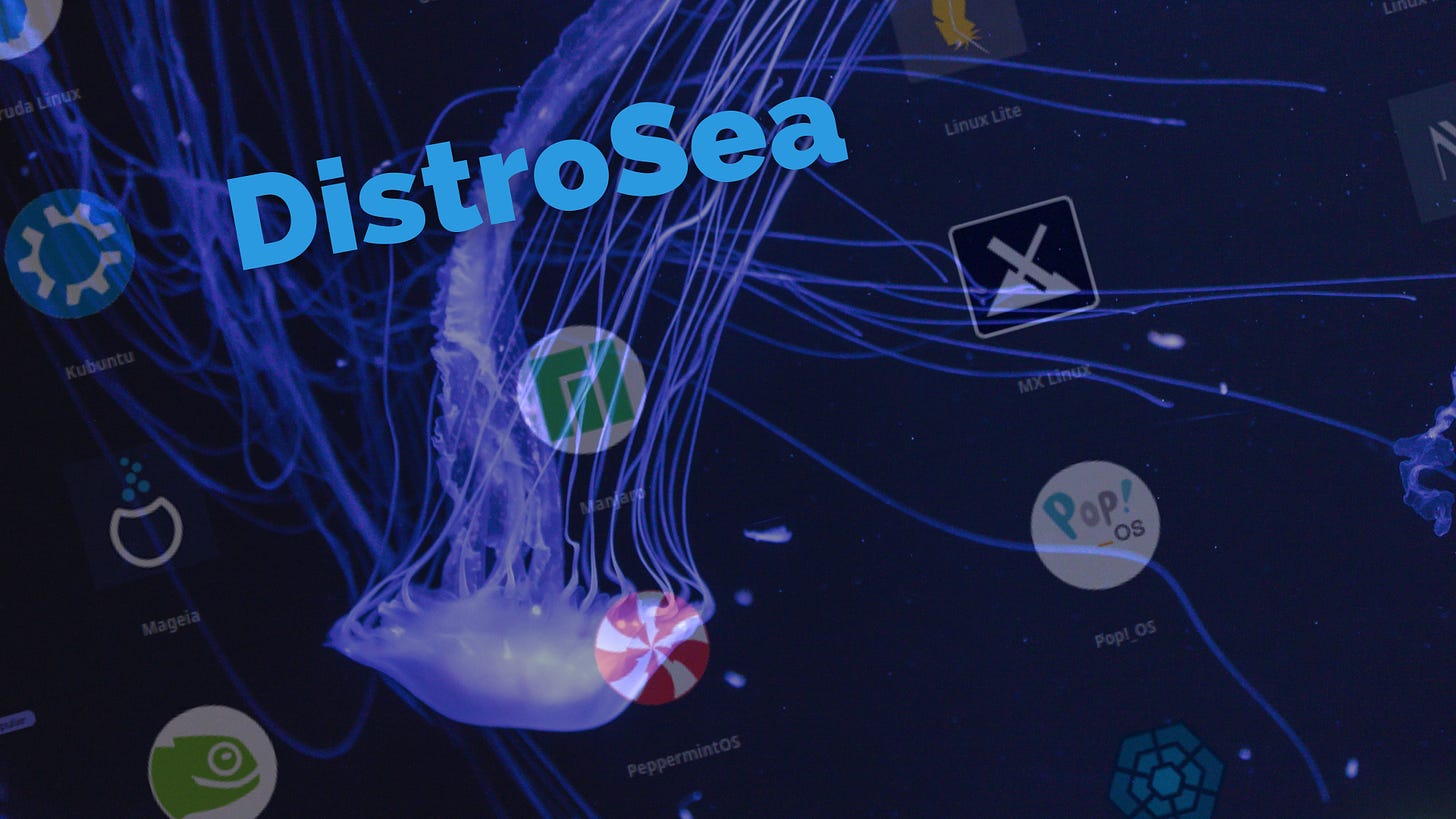 Distrosea, tu puerta de entrada al mundo Linux - by Luis