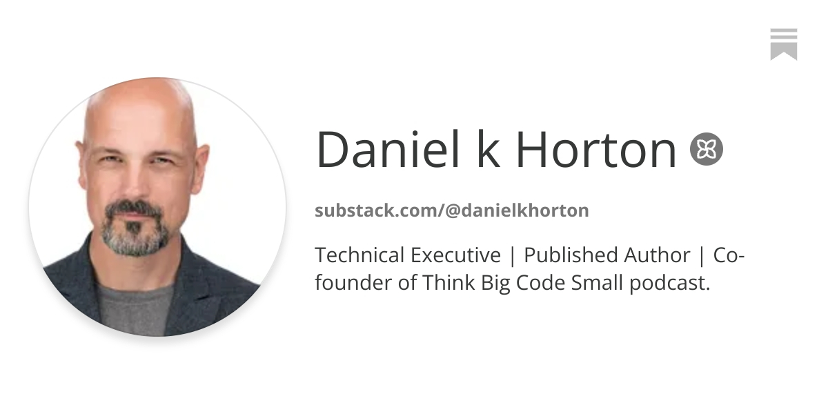 Daniel k Horton | Substack