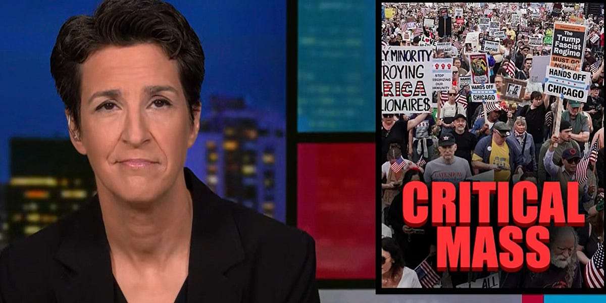 Rachel Maddow Explains Why No Kings Could Soon Reach Critical Mass And Topple Trump