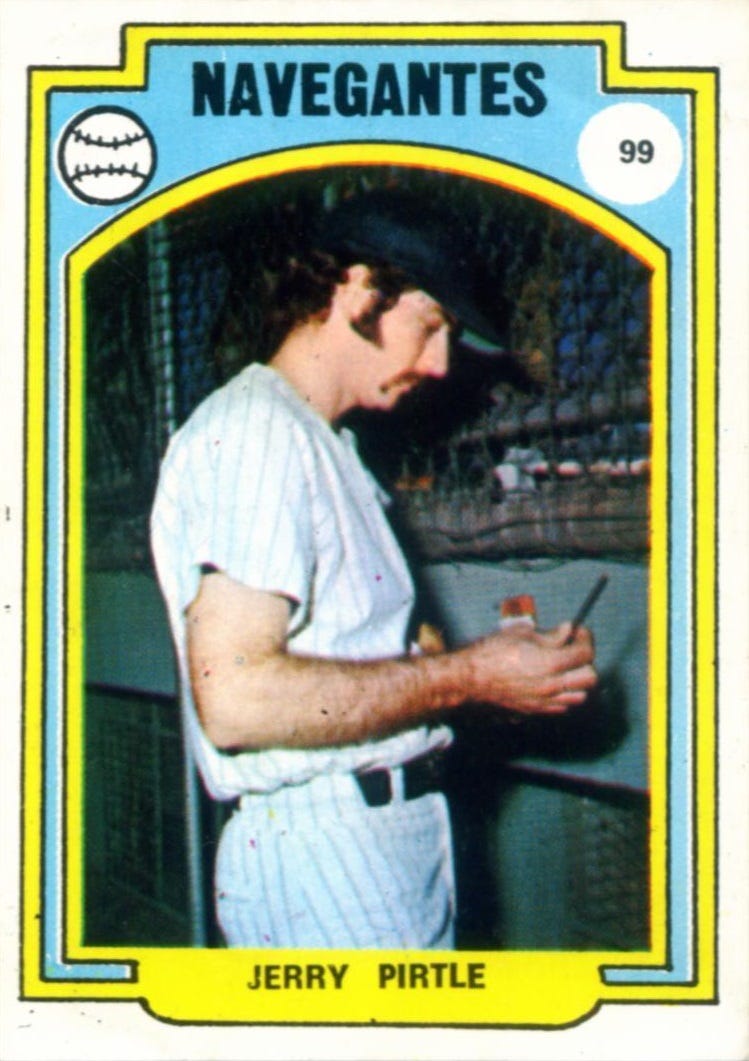 How Gerry Pirtle Created the Jerry Pirtle Baseball Card
