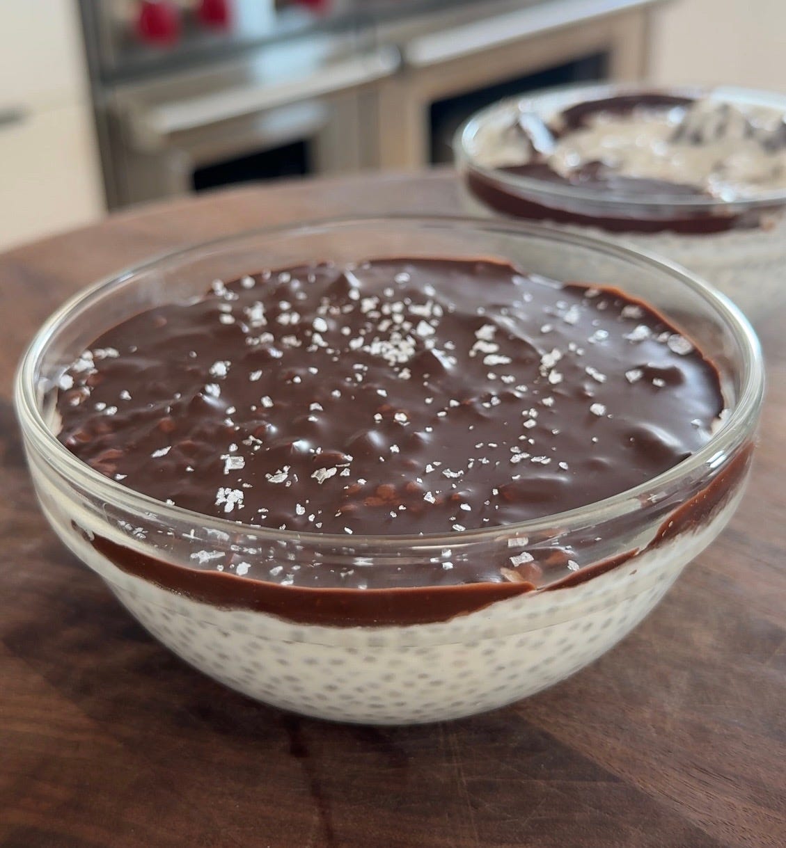 Magic Shell Coconut Chia Pudding - Maxi's Kitchen