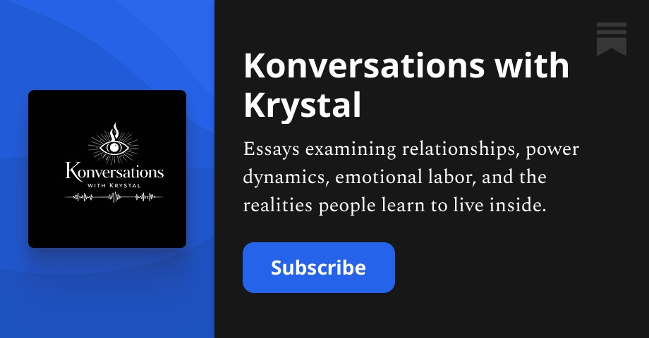 A Letter to My Sons - Konversations with Krystal