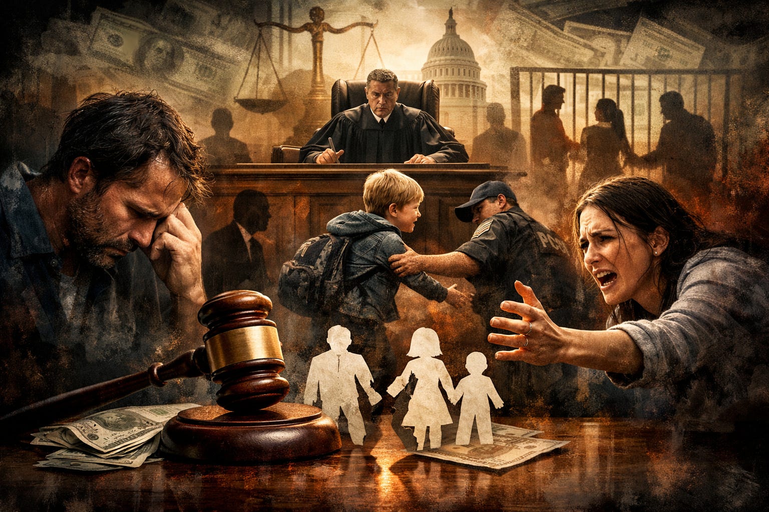 While America Chases Fraud Headlines, Family Court Fraud Remains Untouched