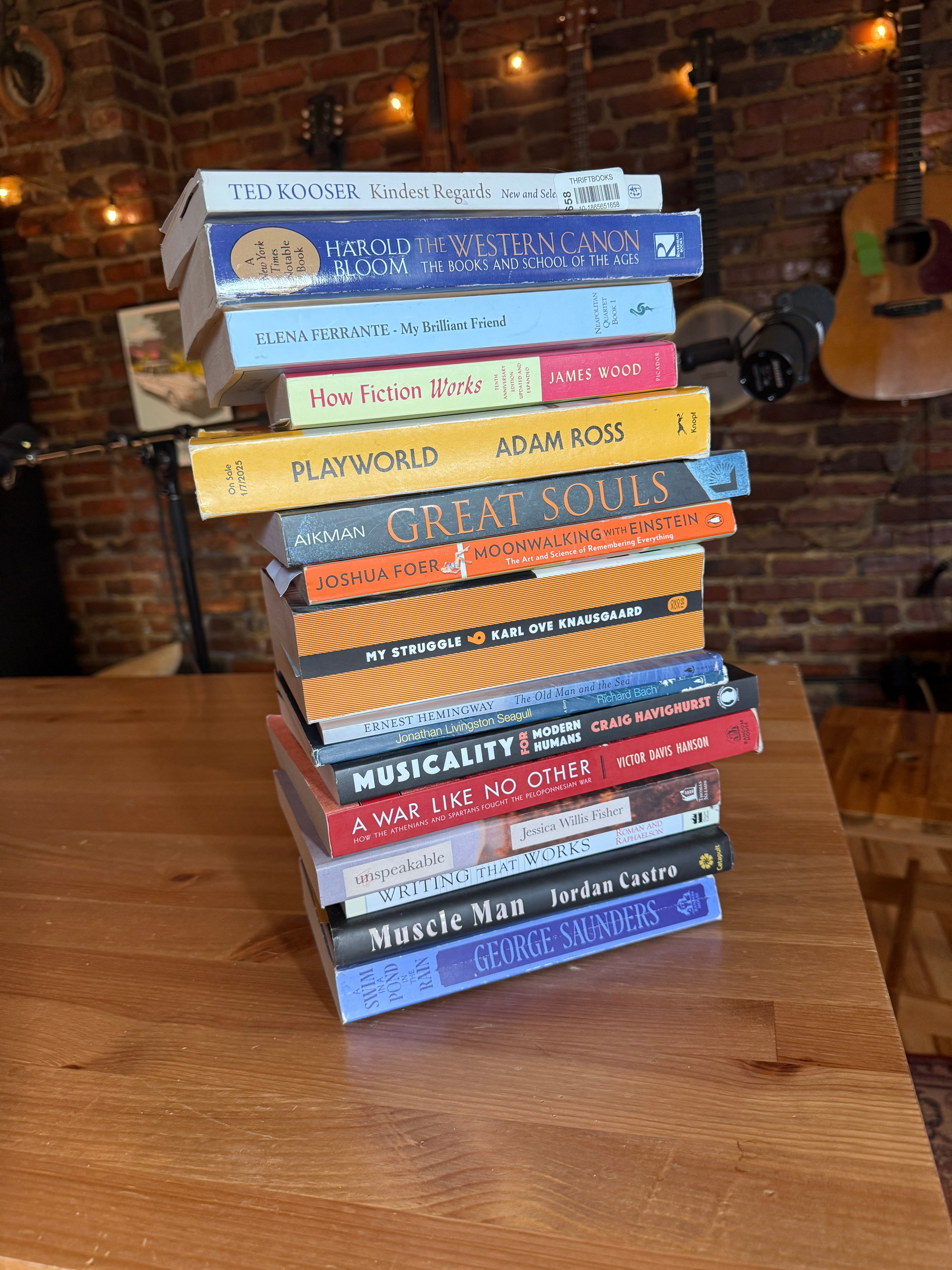 Korby Lenker (@korbylenker): "I’m a pretty slow reader but I guess if ...