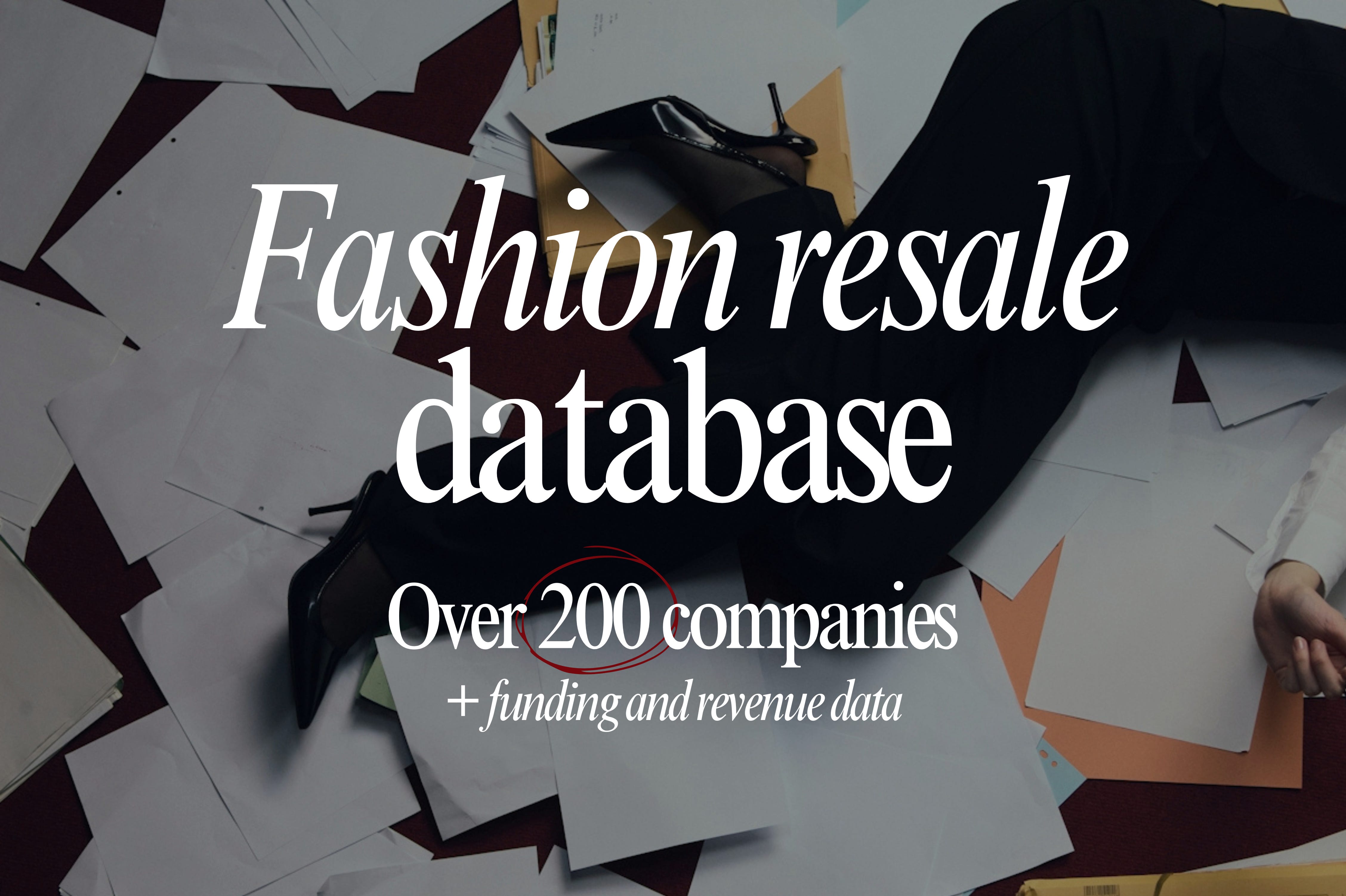 200+ Fashion Resale Companies Database – Updated 2026 Edition