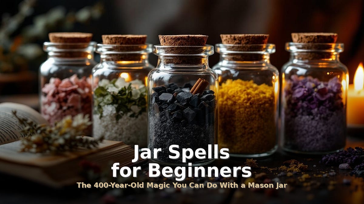 Jar Spells for Beginners: 400-Year-Old Magic With a Mason Jar