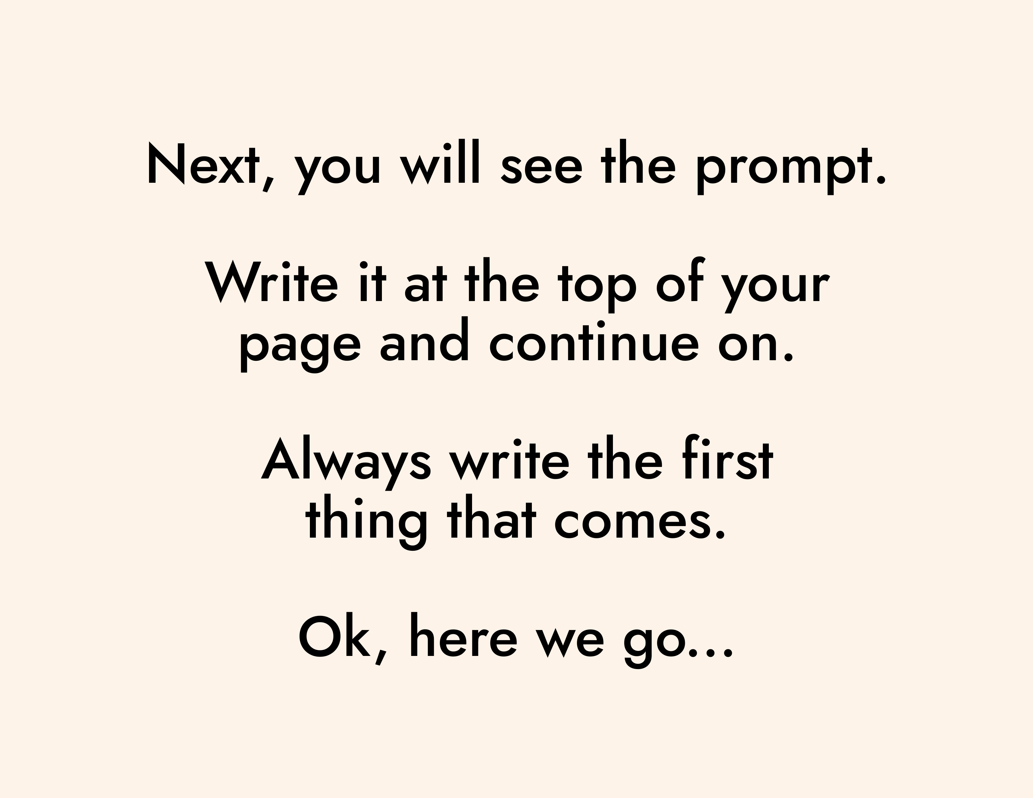 Weekly Writing Prompt #1 - by Amanda Aileen Fisher