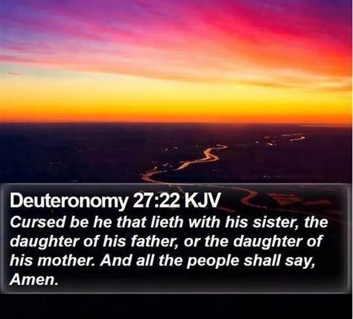 Deuteronomy 27:22 Meaning, Context & Commentary